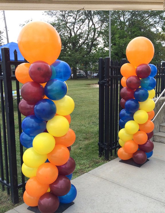 Book now a Balloon Column for your next event - Long Island, NY | The ...
