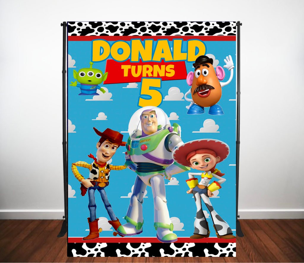 Toy Story Backdrop Step & Repeat |The Brat Shack