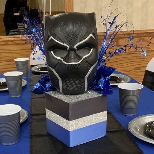 Custom Black Panther Theme Party - The Brat Shack Party Store,NY
