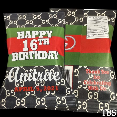 Gucci Theme Party Favors - The Brat Shack Party Store