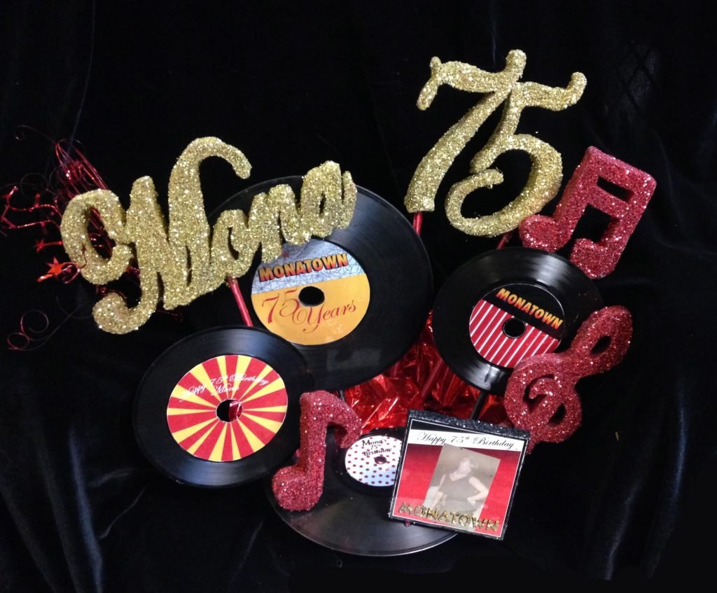 Motown Centerpiece - The Brat Shack Party Store