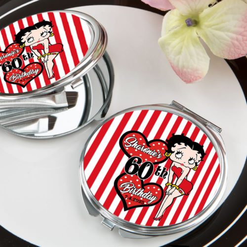 Betty Boop Theme Mirror Compact Favor The Brat Shack Party Store