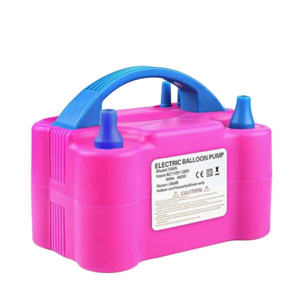 Electric Balloon Pump – Dual Nozzle, Portable Balloon Inflator for ...