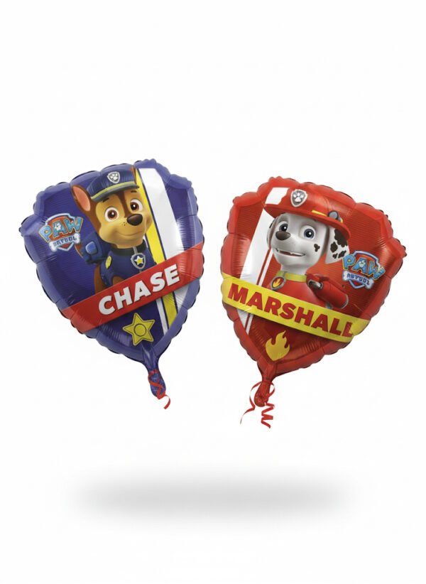 Large Chase & Marshall Paw Patrol Mylar - The Brat Shack NY